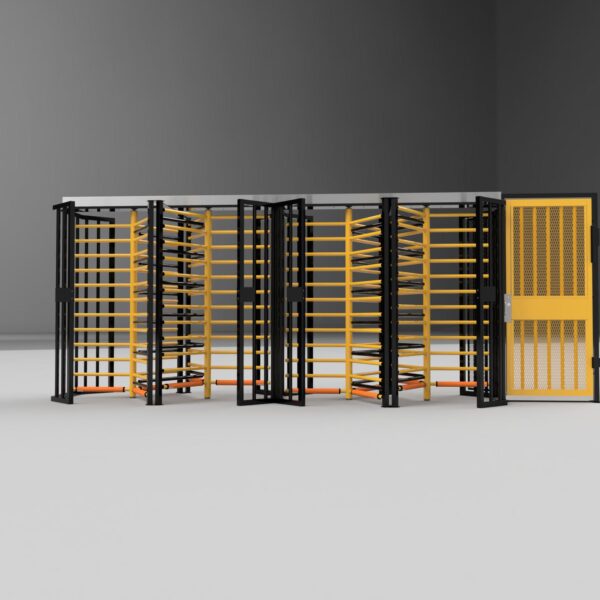 HT431T SecureTurn | Tandem Standard Passage Turnstile - CT Turnstiles