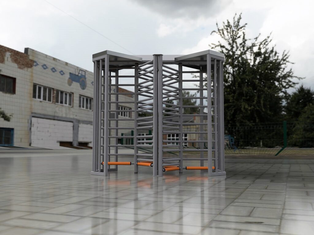 HT431T SecureTurn | Tandem Standard Passage Turnstile - CT Turnstiles