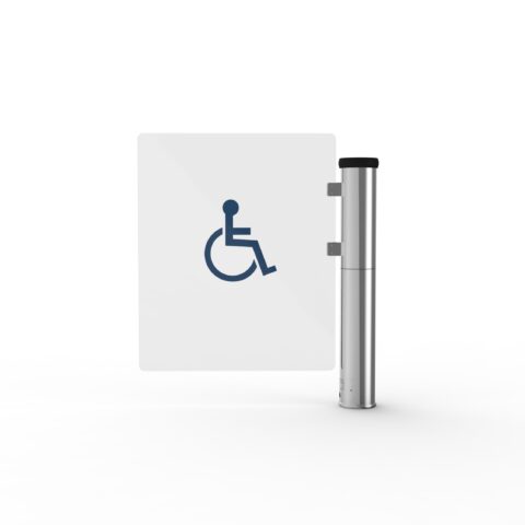 SG525 Motorized Pedestrian Swing Gate | Sophisticated, Modern Design