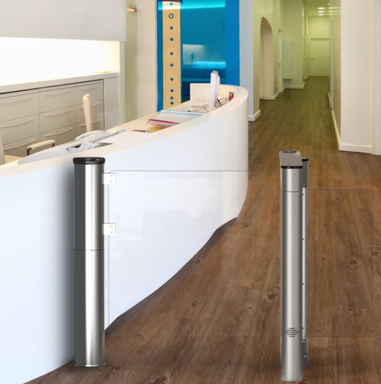 SG525 Motorized Pedestrian Swing Gate | Sophisticated, Modern Design