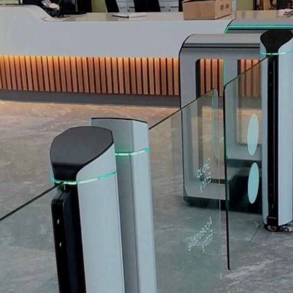 SG600 Motorized Pedestrian Swing Gate | Sophisticated, Modern Design